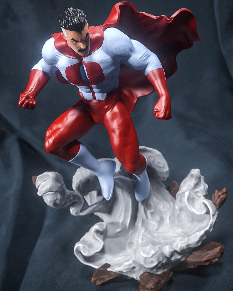 Omni-man - Invincible - 3D STL File High Quality Model for Resin ...