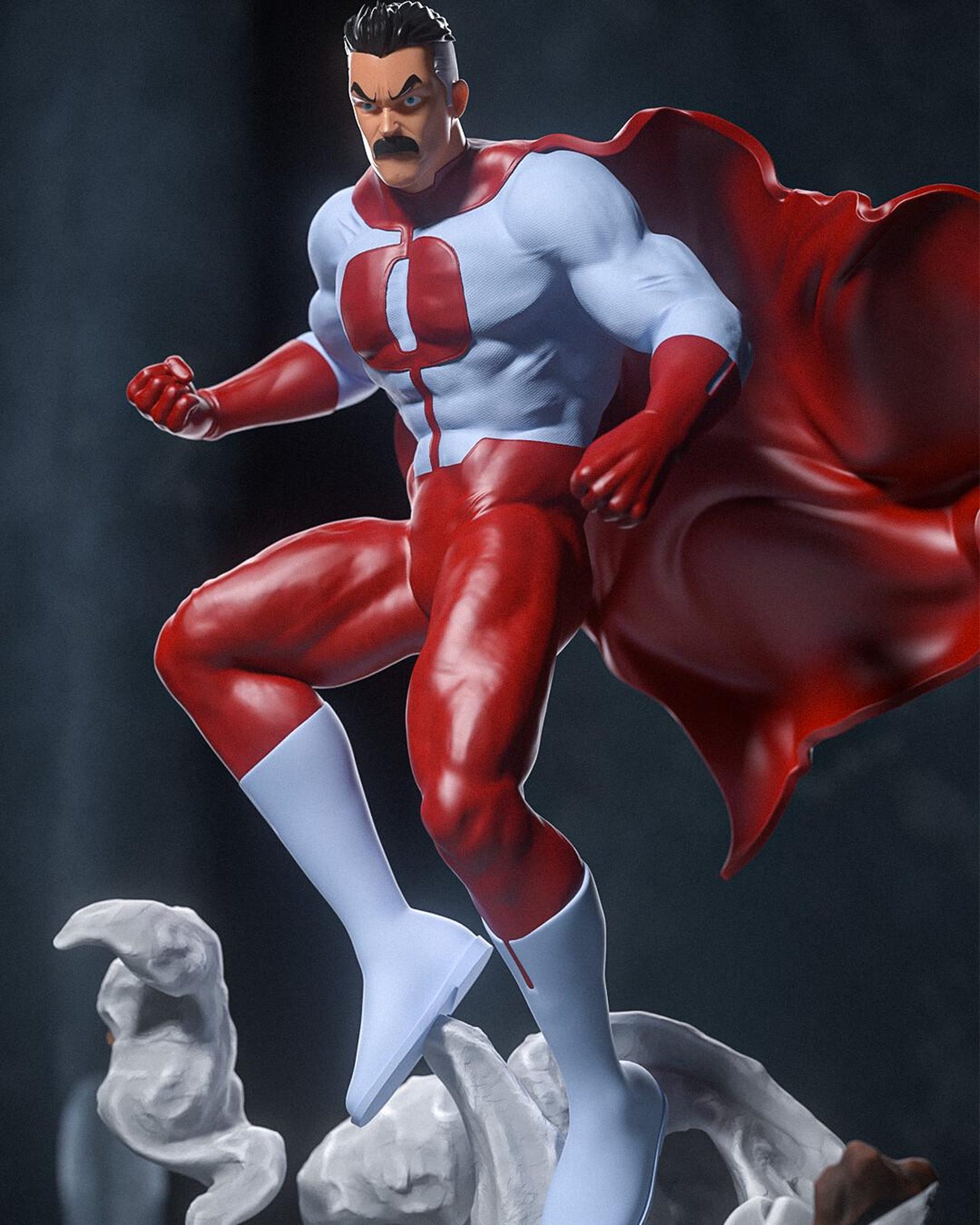 Omni-man - Invincible - 3D STL File High Quality Model for Resin ...
