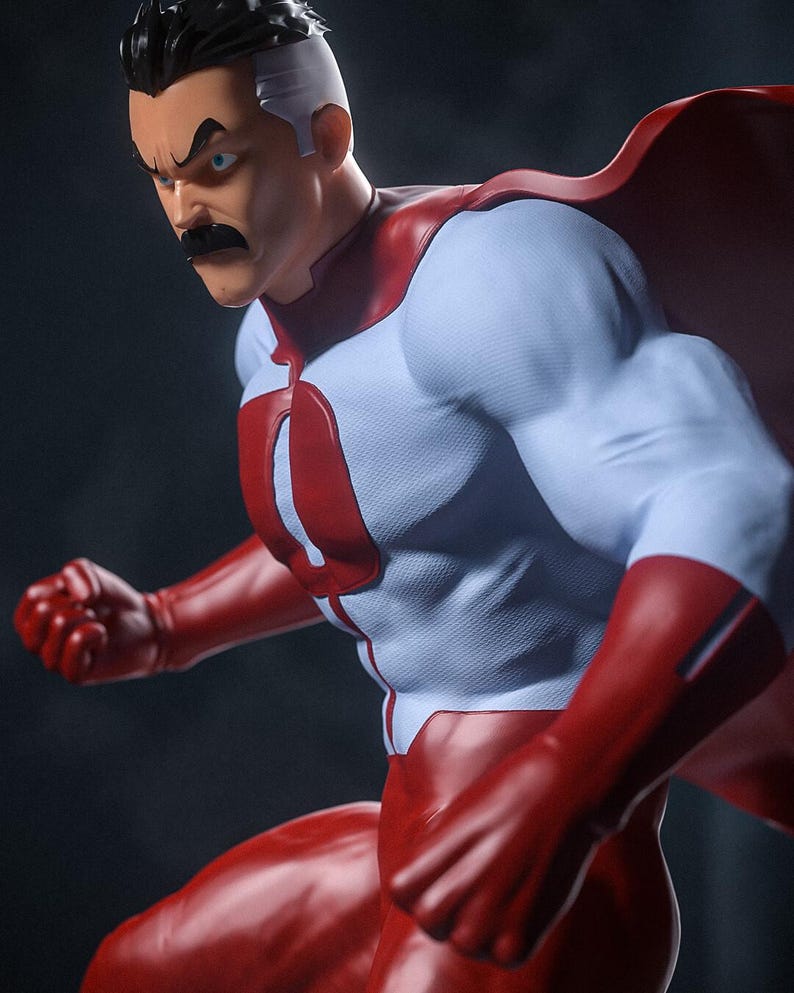 Omni-man - Invincible - 3D STL File High Quality Model for Resin ...