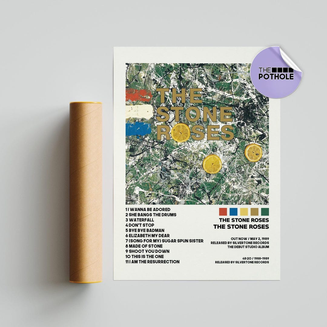 The Stone Roses Posters / the Stone Roses Poster / Album Cover Poster ...