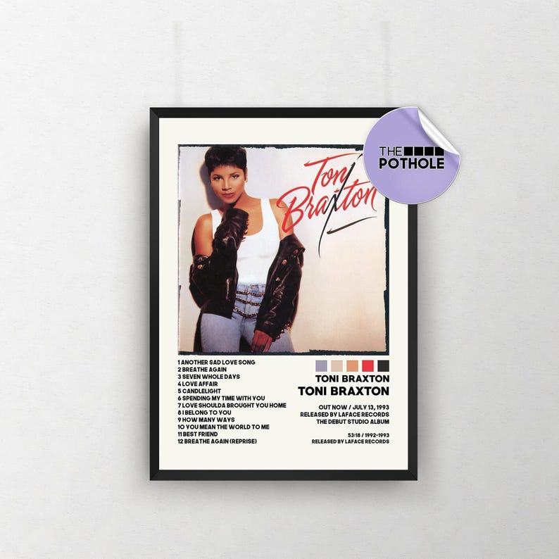 Toni Braxton Posters / Toni Braxton Poster, Toni Braxton, Album Cover ...