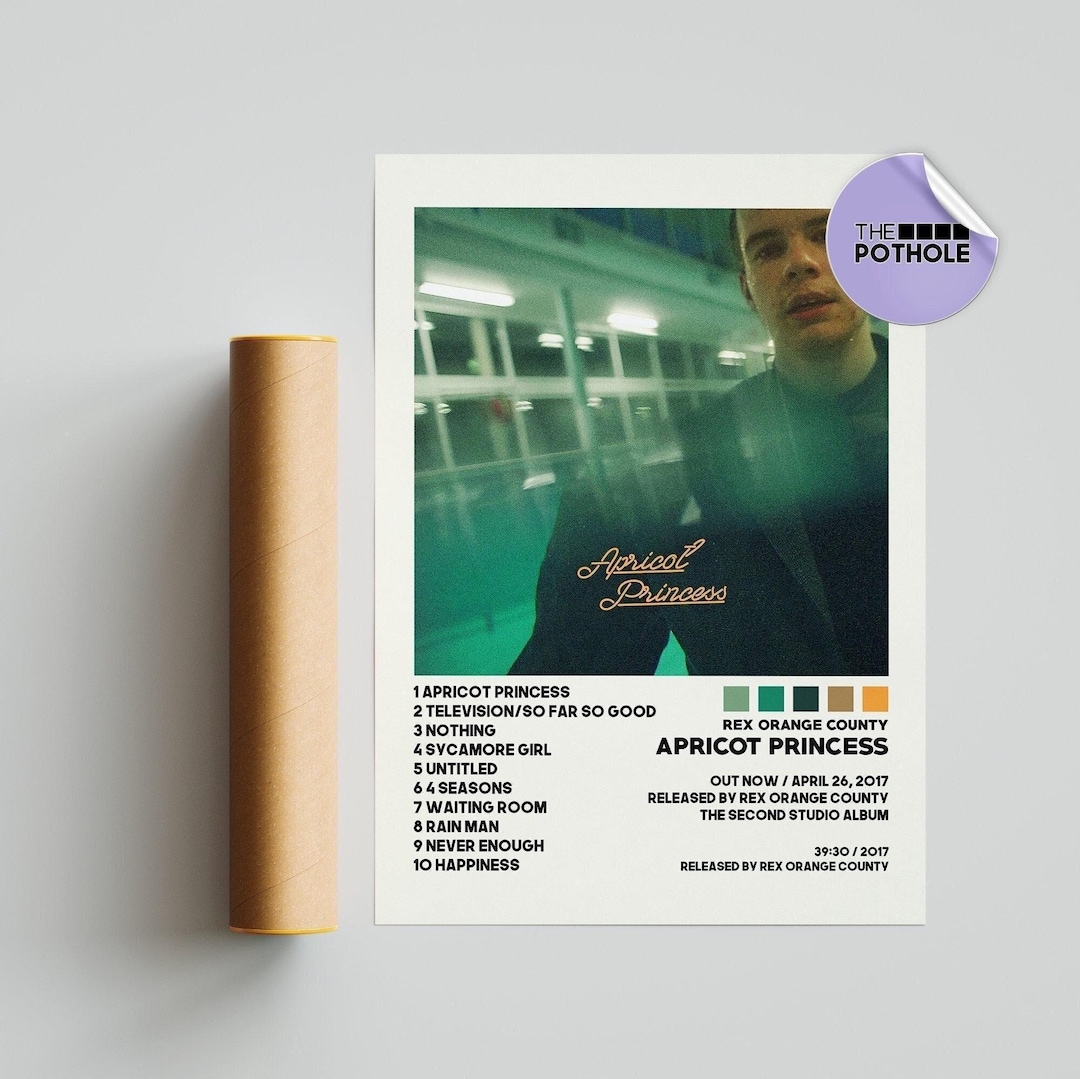 Rex Orange County Posters / Apricot Princess Poster, Tracklist Album ...