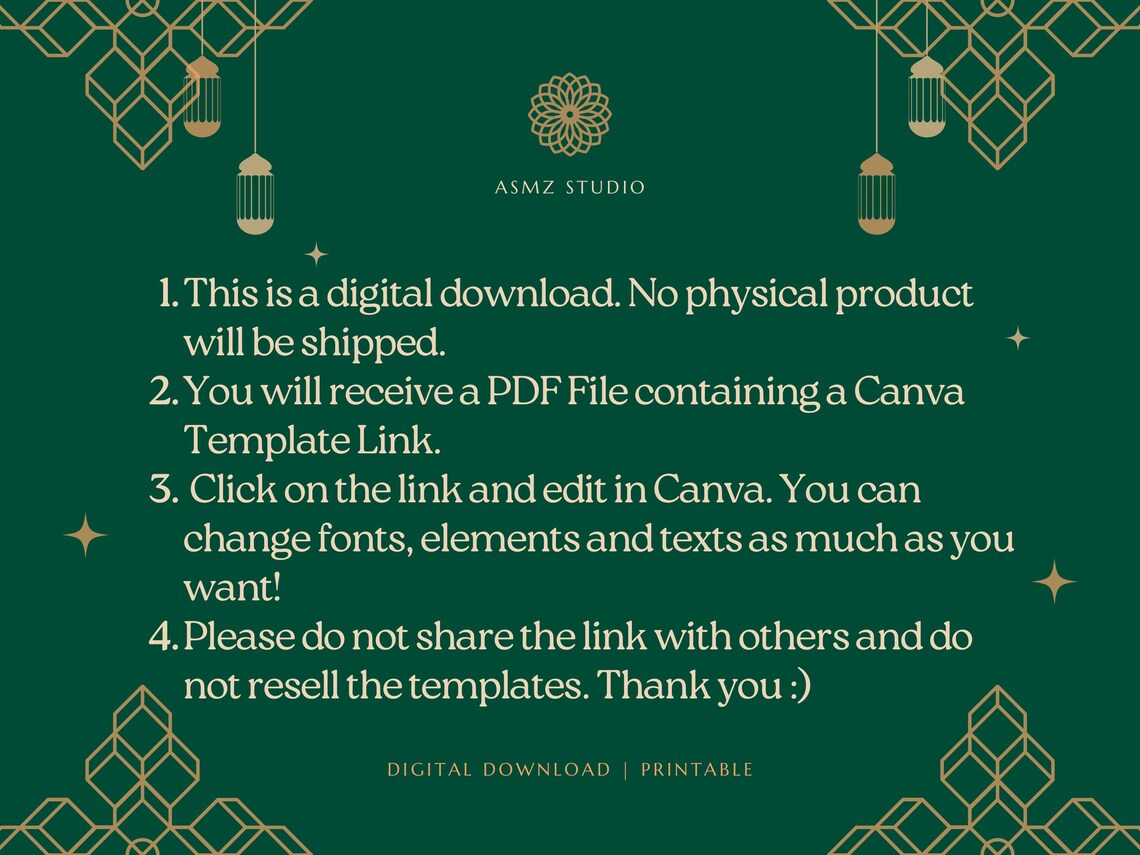 Hari Raya Poster Templates | Eid Poster Templates | Editable Posters ...