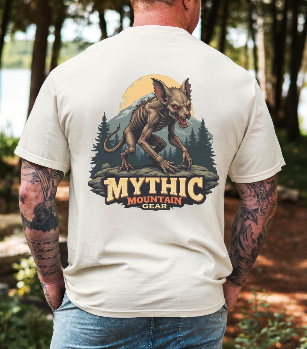 Chupacabra Adventure T-shirt – Cryptid Clothing – Mythical Creature ...