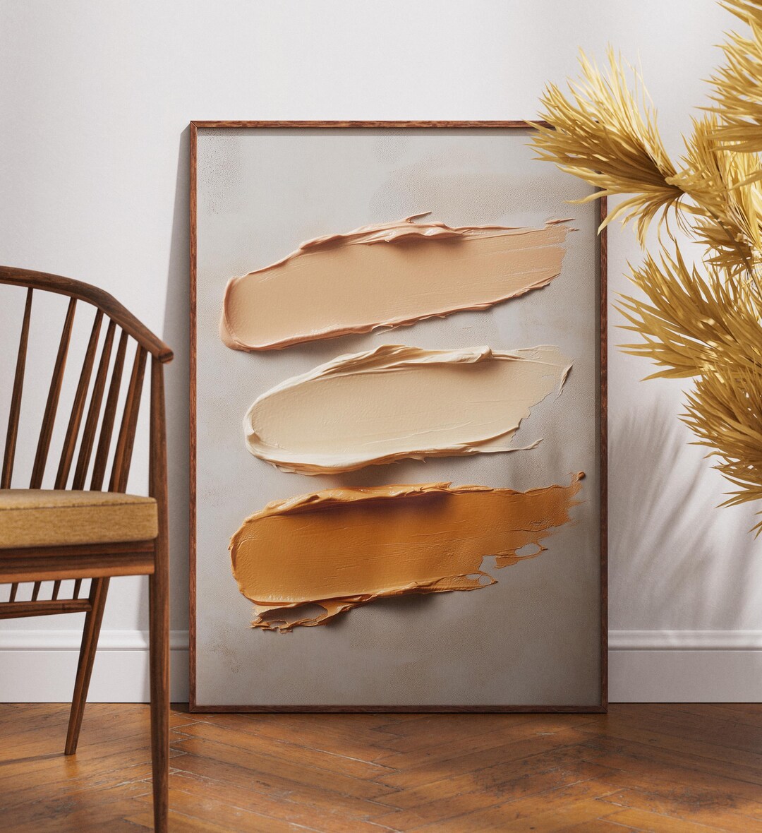 Sunscreen Smears Art - Abstract Wall Art - Hygge Print - Hygge Wall ...