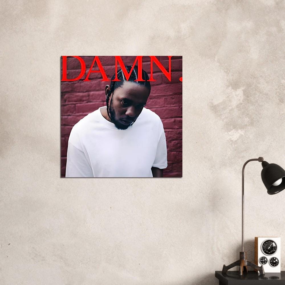 Kendrick Lamar DAMN Album Cover Poster - Fine Art Giclée Print - Eco ...