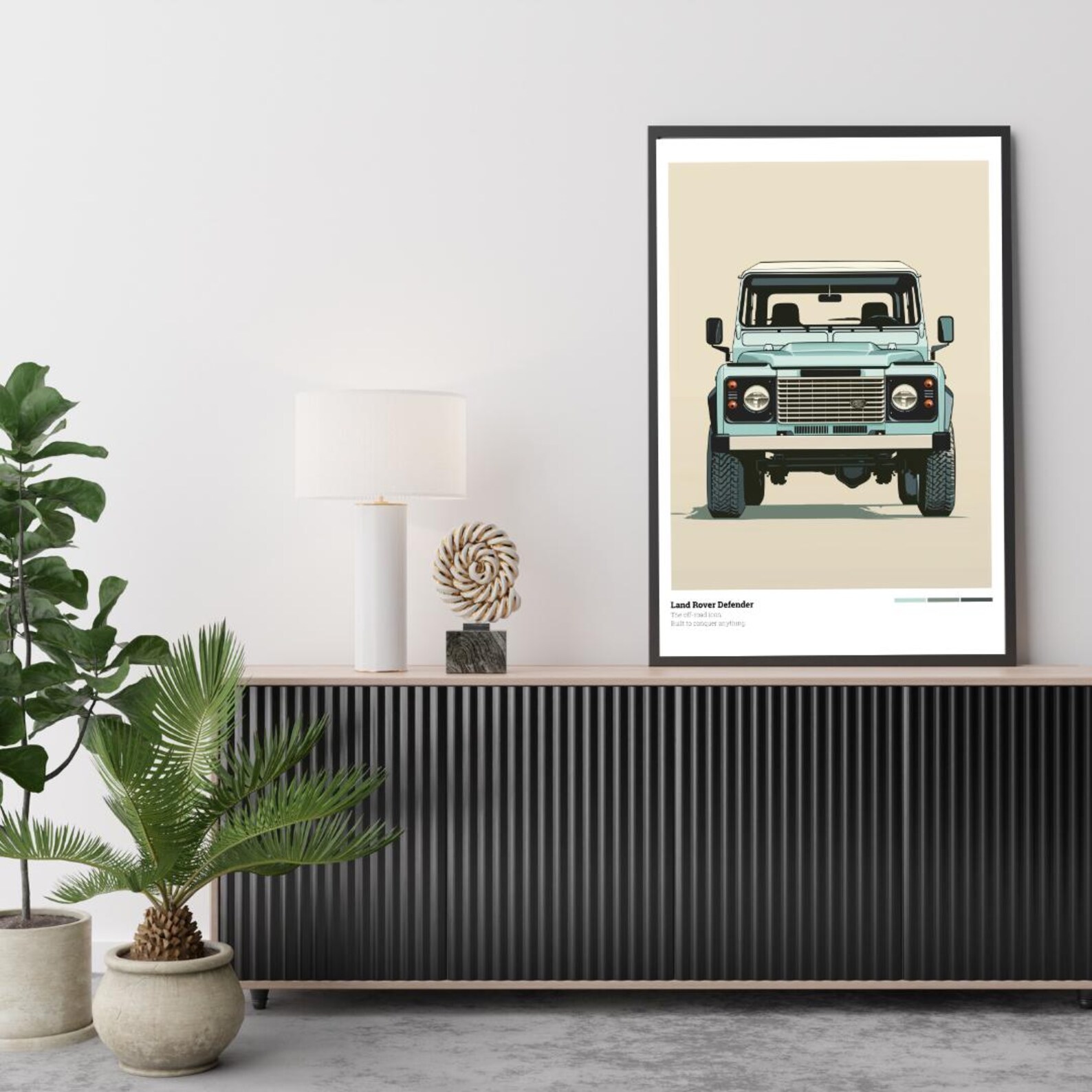 Car Poster Defender Poster Land Rover Defender Car Art 4x4 Poster Car ...