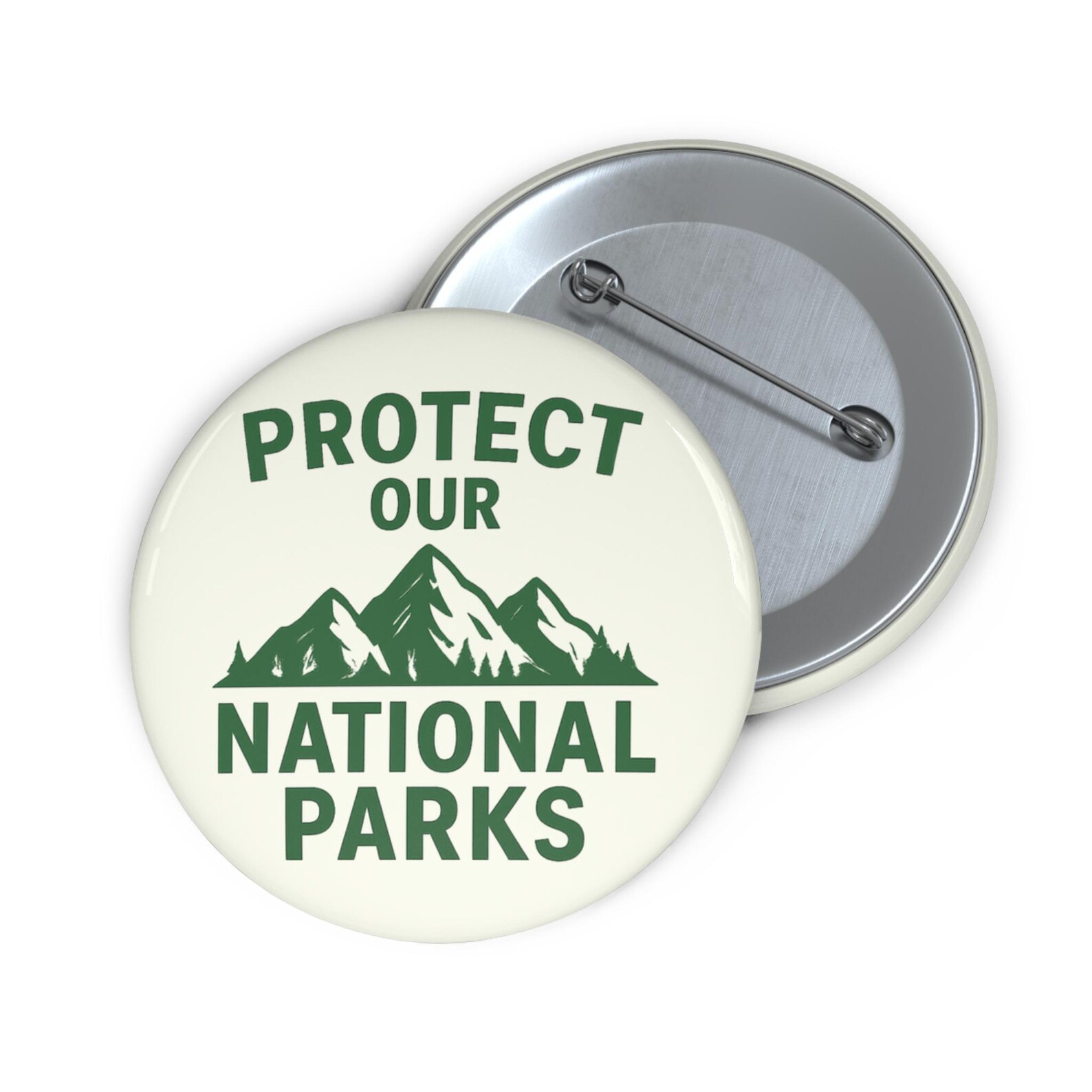Protect Our National Parks Pinback Button: Eco-friendly Nature Badge - Etsy