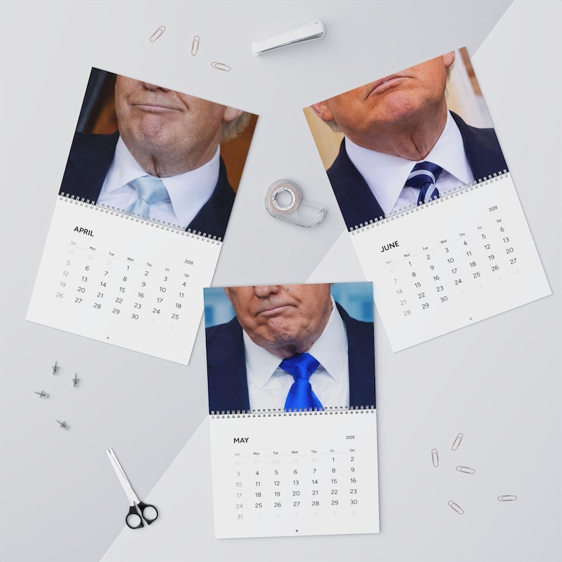 Trump's Neckussy Kalender 2026 | Politischer Kalender | FDT | Lustiges ...