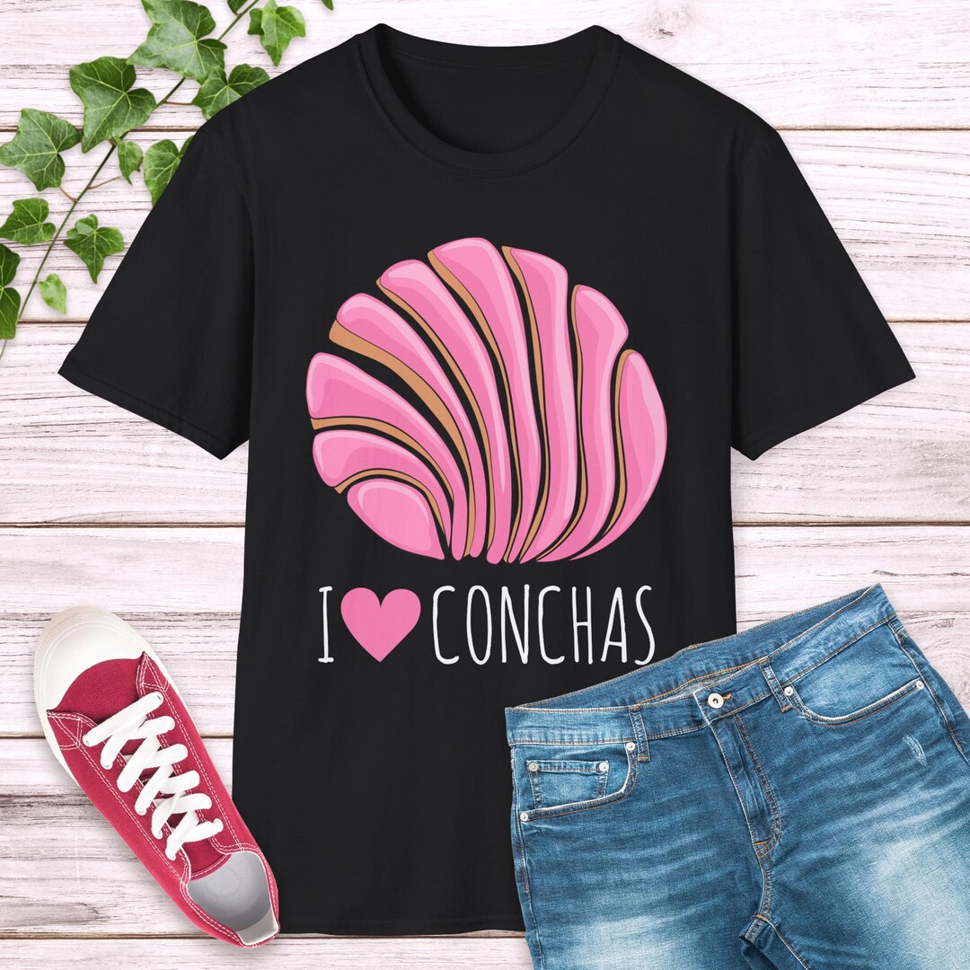 Yummy Concha T Shirt for Pan De Dulce Lover, Mexican Gift Latina Gift ...