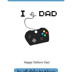 Gamer Dad Father's Day Handprint Art | Video Game Footprint Stamp Art ...