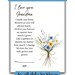 Flower Bouquet Handprint Poem Art for Grandma, Birthday Unique Kids ...