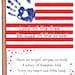 Flag 4th of July Handprint Craft, Flag Poem, Independence Day, American ...