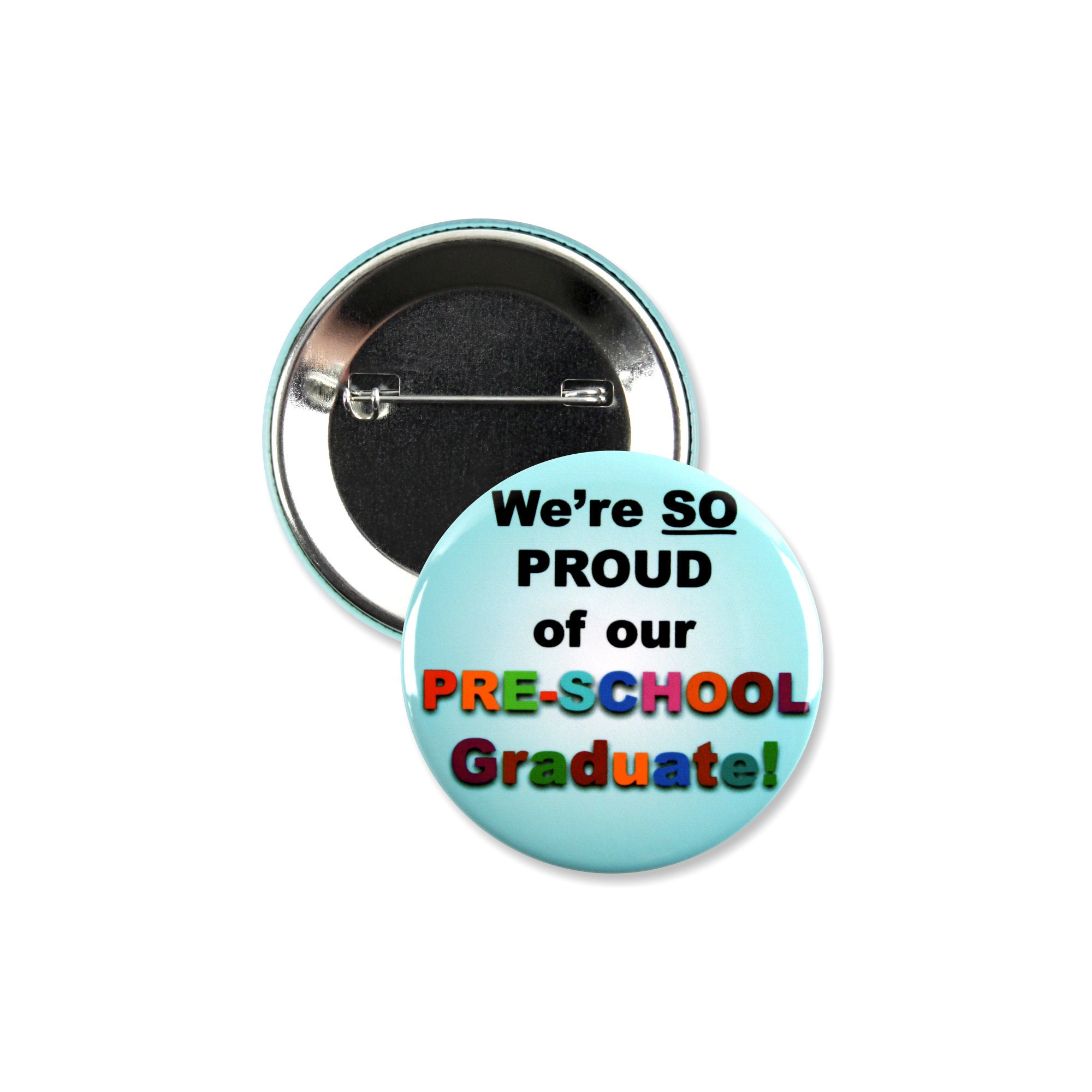 25 Pack - Parents of Preschool Graduate Pinback Buttons - 2.25 Inch - Etsy