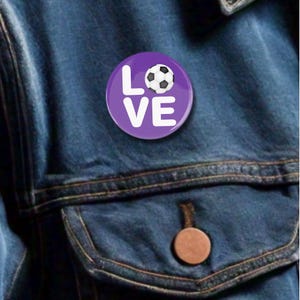 25 Pack - Soccer Fanatic Sports Pinback Buttons - 1.5 Inch - Etsy