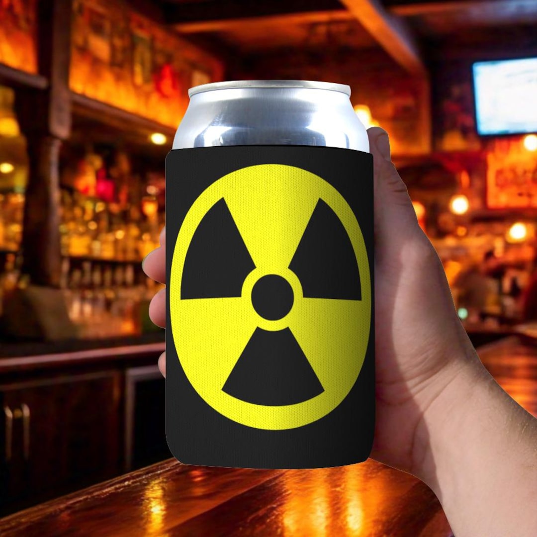 1 Pack Ionizing Radiation Hazard Symbol Drink Cooler Sleeve - Etsy