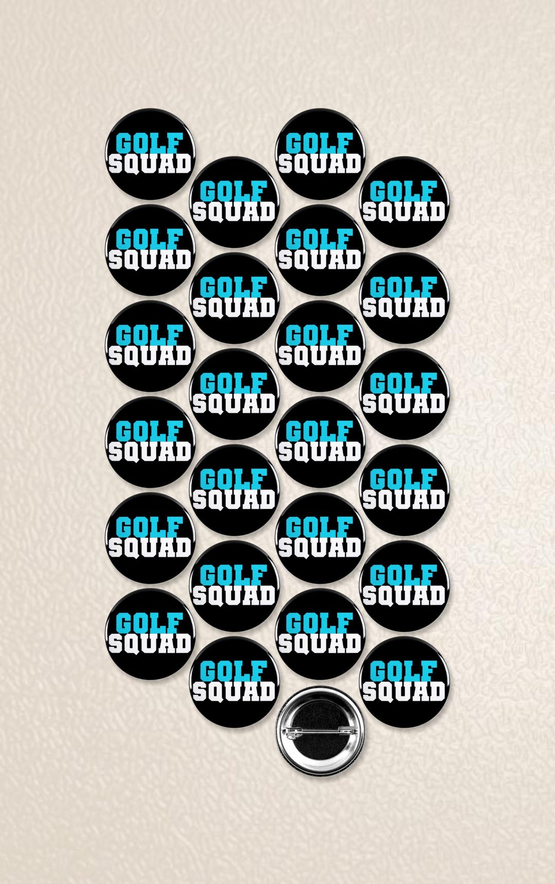 25 Pack - Golf Squad Team Pinback Buttons - 1.5 Inch - Etsy