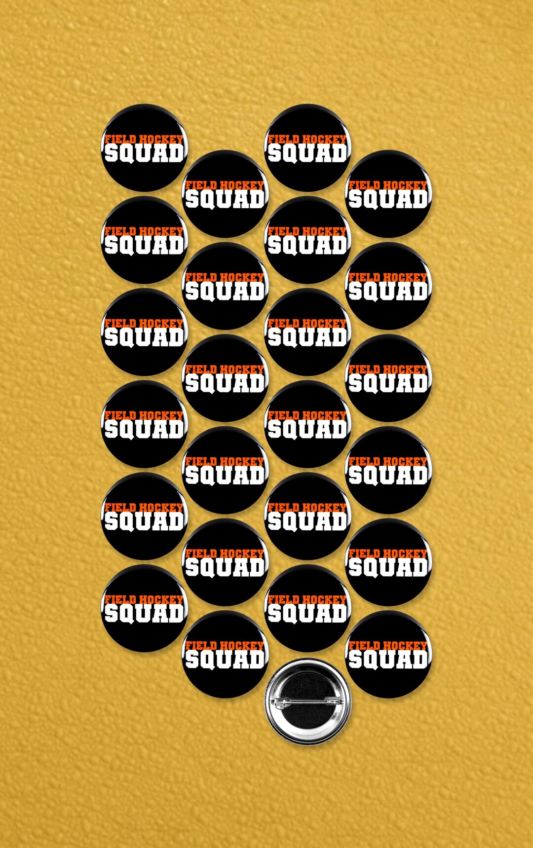 25 Pack - Field Hockey Squad Sports Pinback Buttons - 1.5 Inch - Etsy