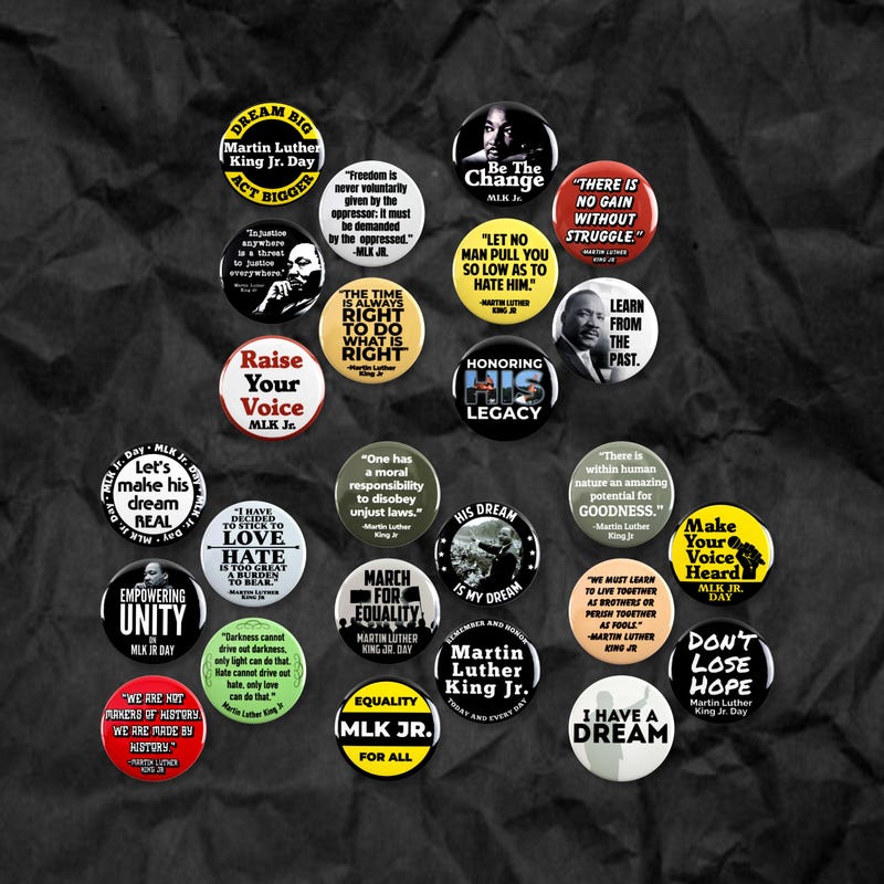 Mlk Jr Pins - Etsy