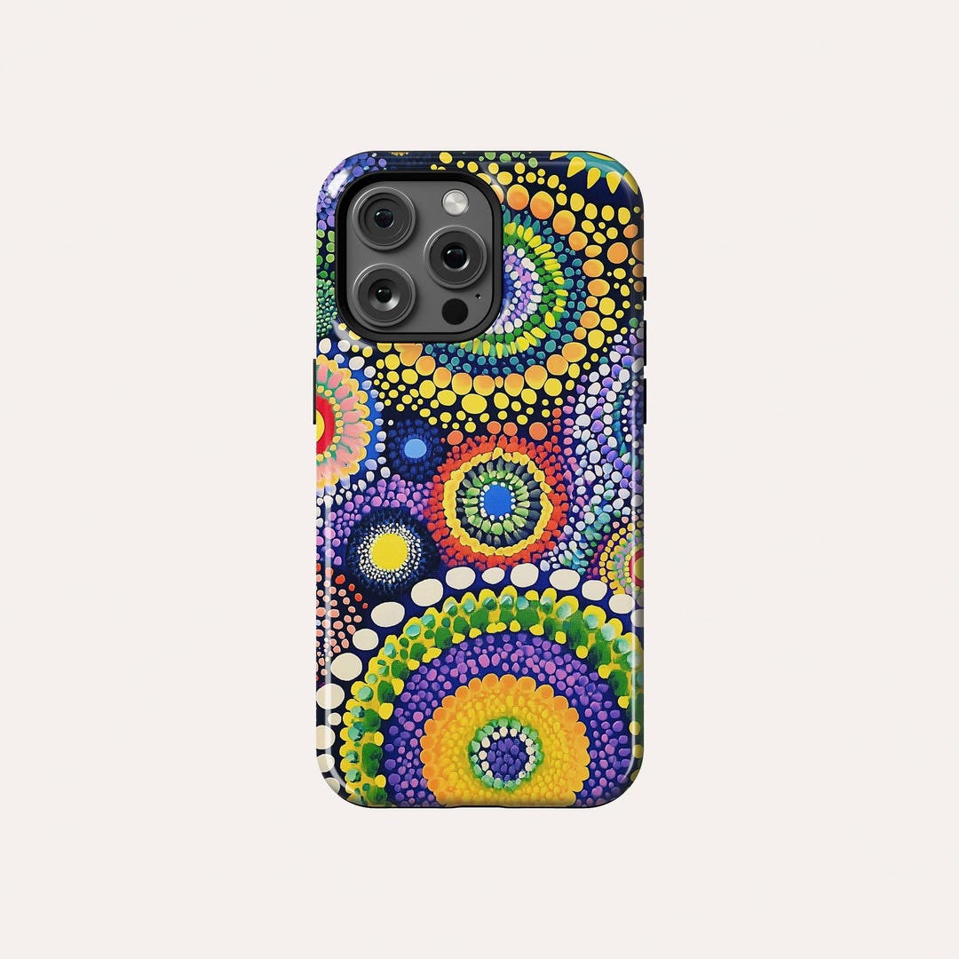 Aboriginal Art Phone Case Australian Painting Art Magsafe Phone Cover ...