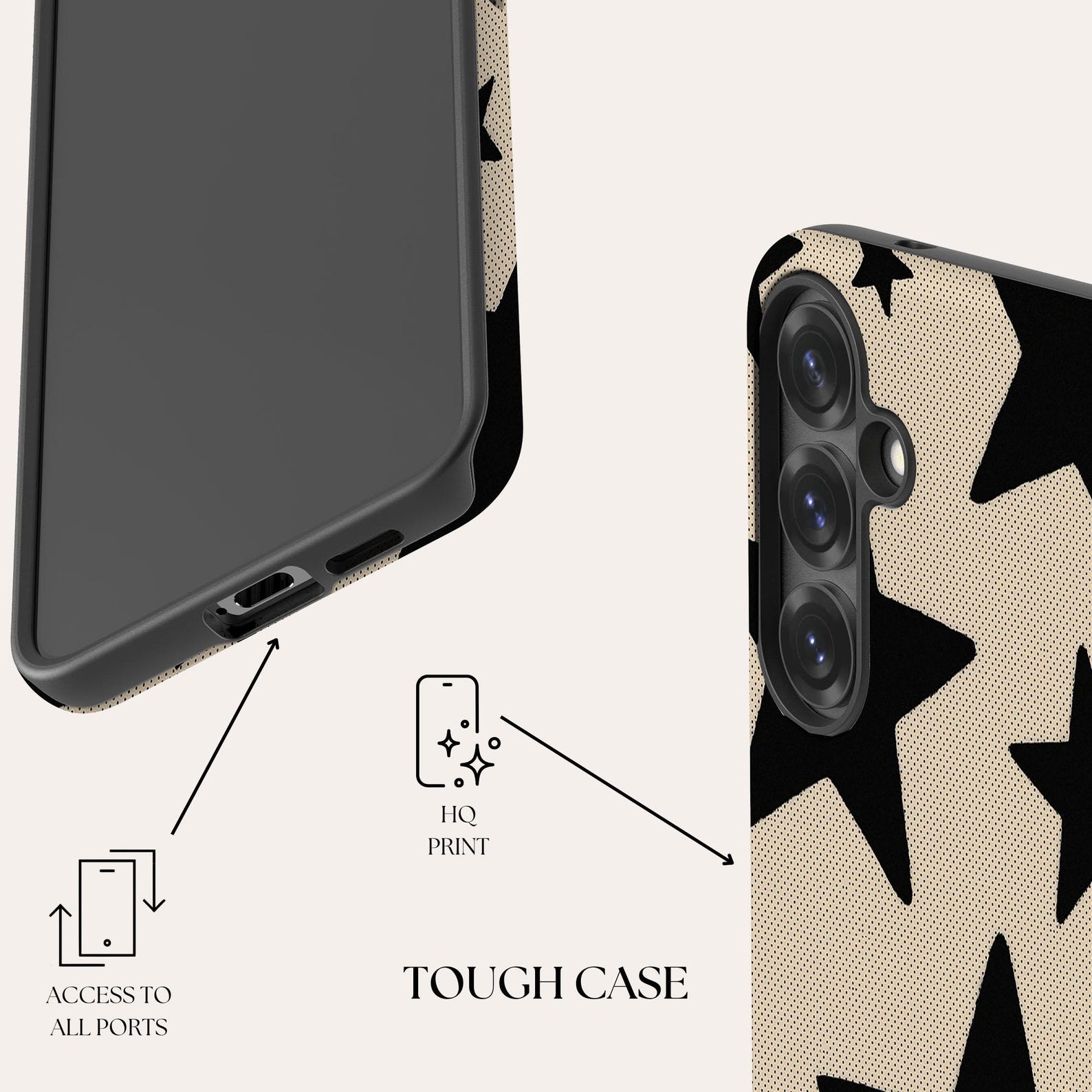 Celestial Stars Phone Case Aesthetic Y2K Phone Cover Fit for Samsung ...