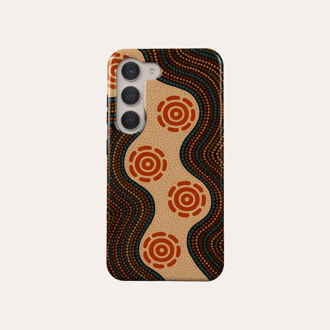 Aboriginal Art Phone Case Australian Painting Art Phone Cover Fit for ...