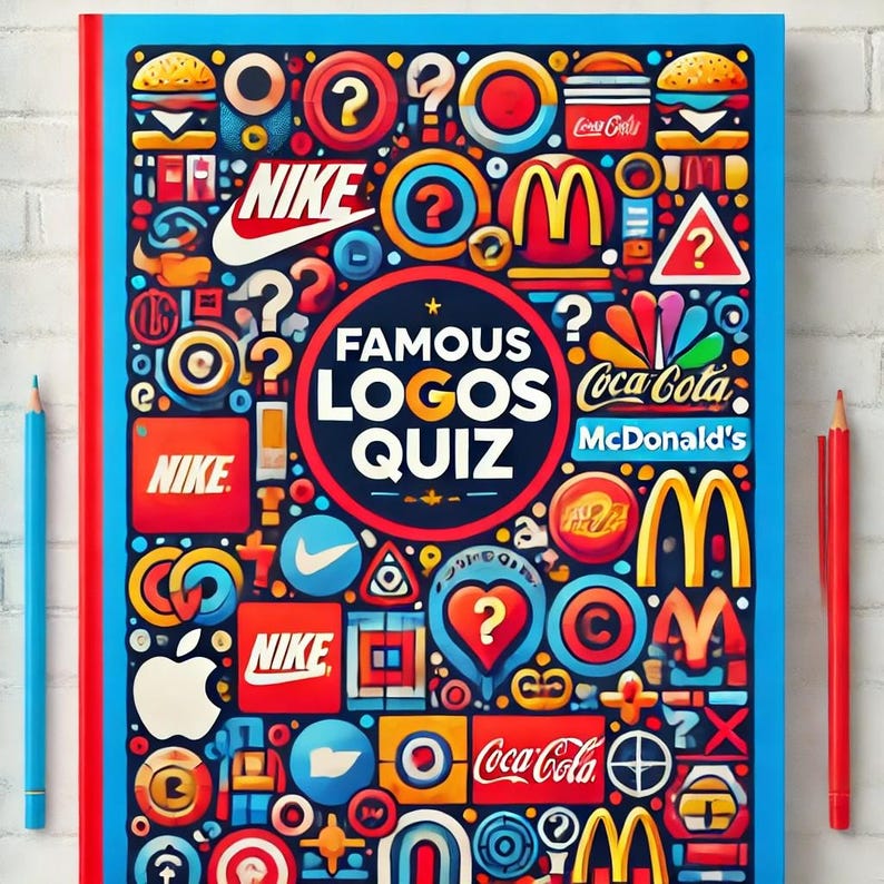 Famous Logos Quiz | Guess the Brand Printable Game | Fun Trivia for ...