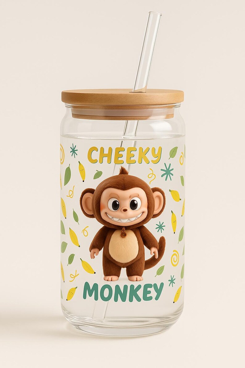Cute Labubu, Cheeky Monkey Clipart Design. Labubu Inspired PNG Digital ...