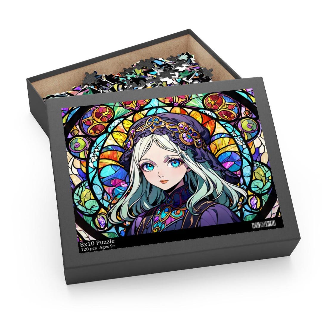 Magical Stained Glass Puzzle - 120, 252, 500-piece - Etsy