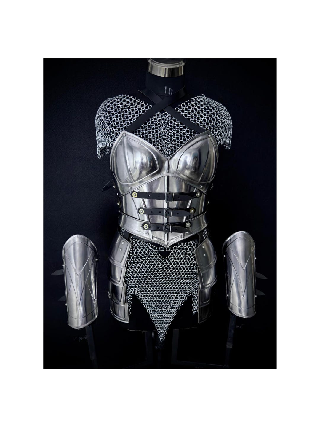 Handcrafted Chainmail Armor Set: Medieval Knight, LARP Cosplay - Etsy UK