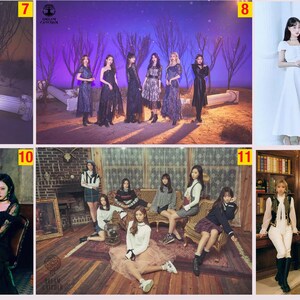 Dreamcatcher Group Poster Apocalypse From Us Bon Voyage Kpop Poster, Jiu, Sua, Siyeon, Handong ...