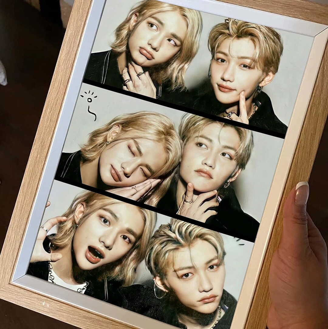 Hyunjin and Lee Felix Stray Kids K-pop Poster Hyunlix Couple - Etsy