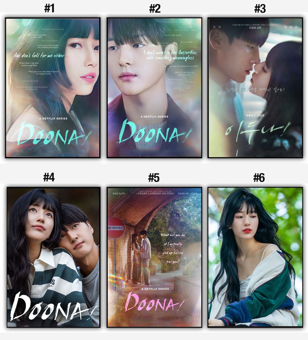 Doona 2023 Korean Drama bae Suzy Yang Se-jong TV Poster - Etsy UK