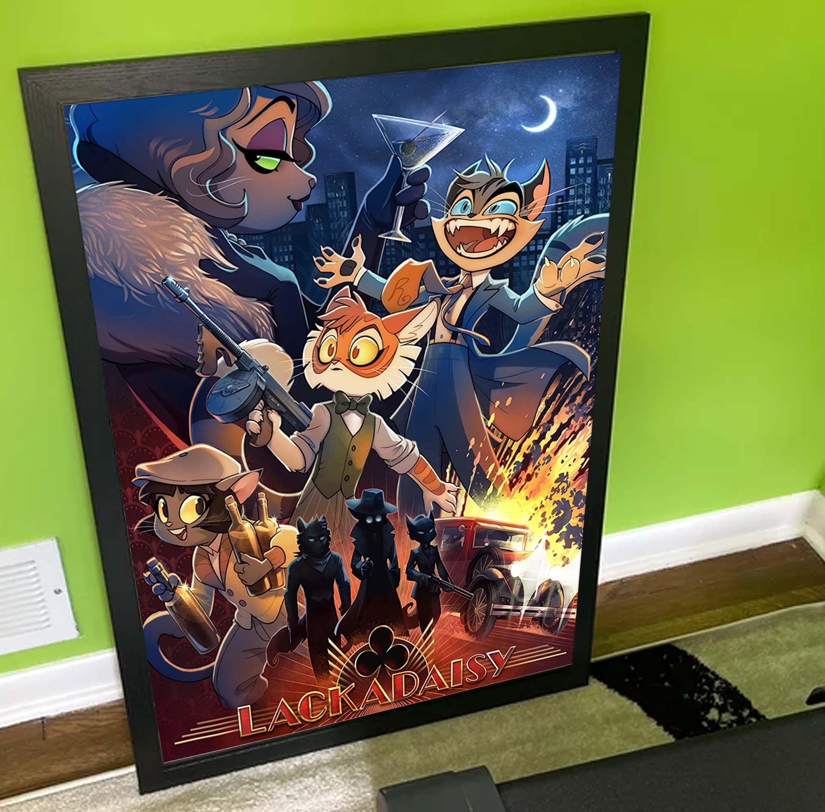 Lackadaisy 2023 Movie Poster - Etsy