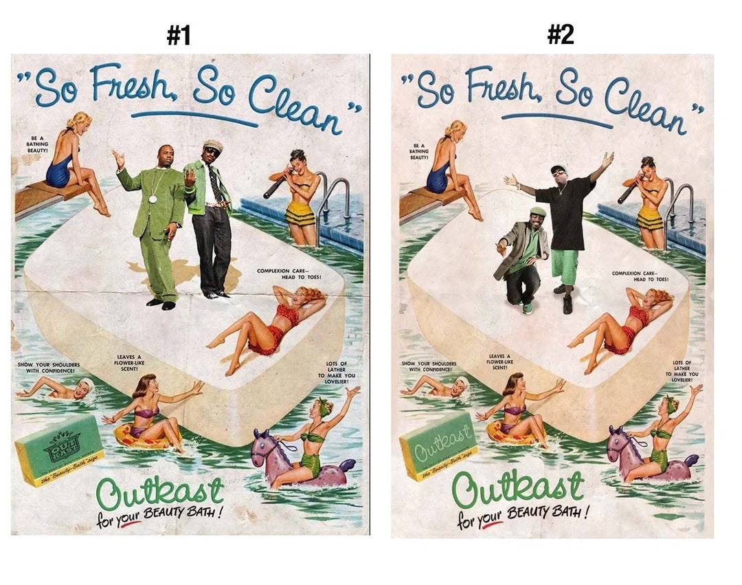So Fresh, so Clean Posters, Trendy Outkast Music Album Cover Poster ...