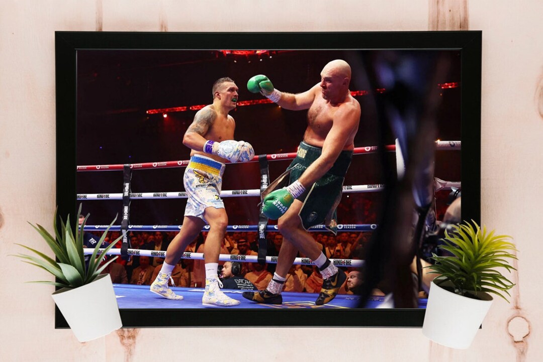 Oleksandr Usyk Limited Edition Poster, 2024 Tyson Fury Vs Oleksandr ...