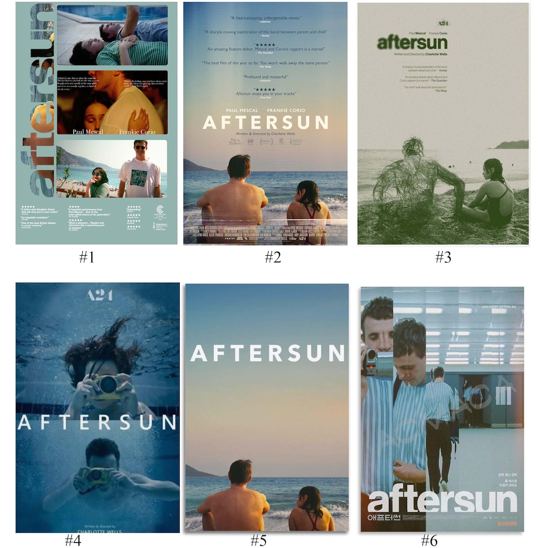 Aftersun 2022 Movie Poster, Wall Art Living Room Posters for Bedroom ...