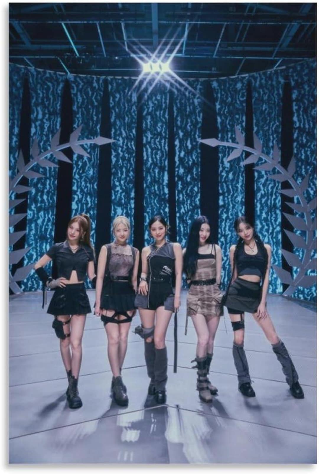 ITZY K-pop Group Poster Pop Room Aesthetic Poster Print Art Wall ...