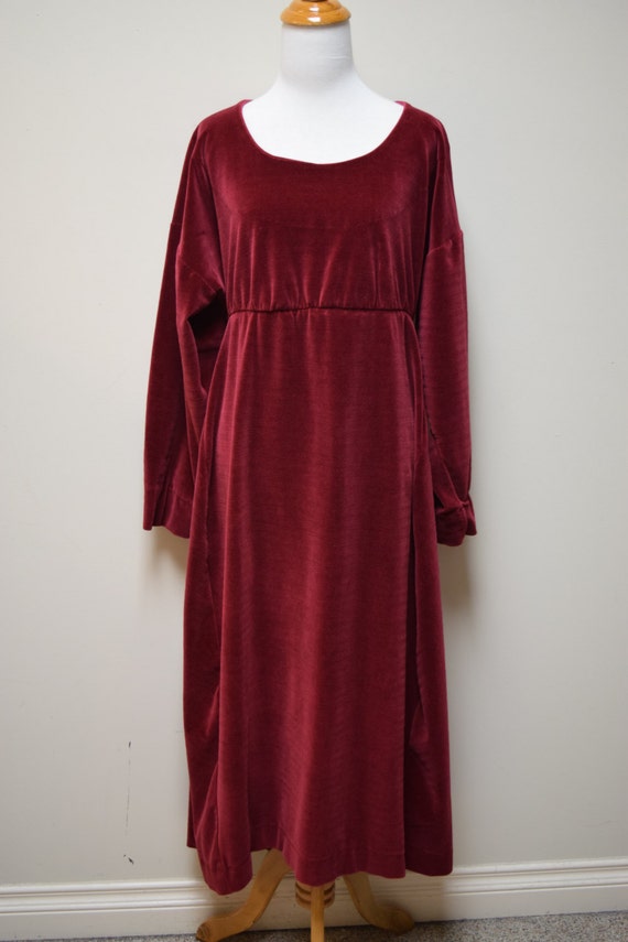 ALICE BERRY Chicago Berry Red Burgundy Velour Lounge … - Gem