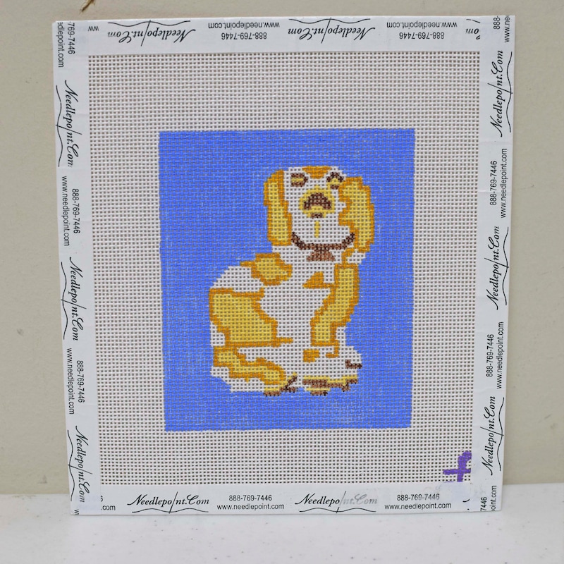 Dog Needlepoint - Etsy