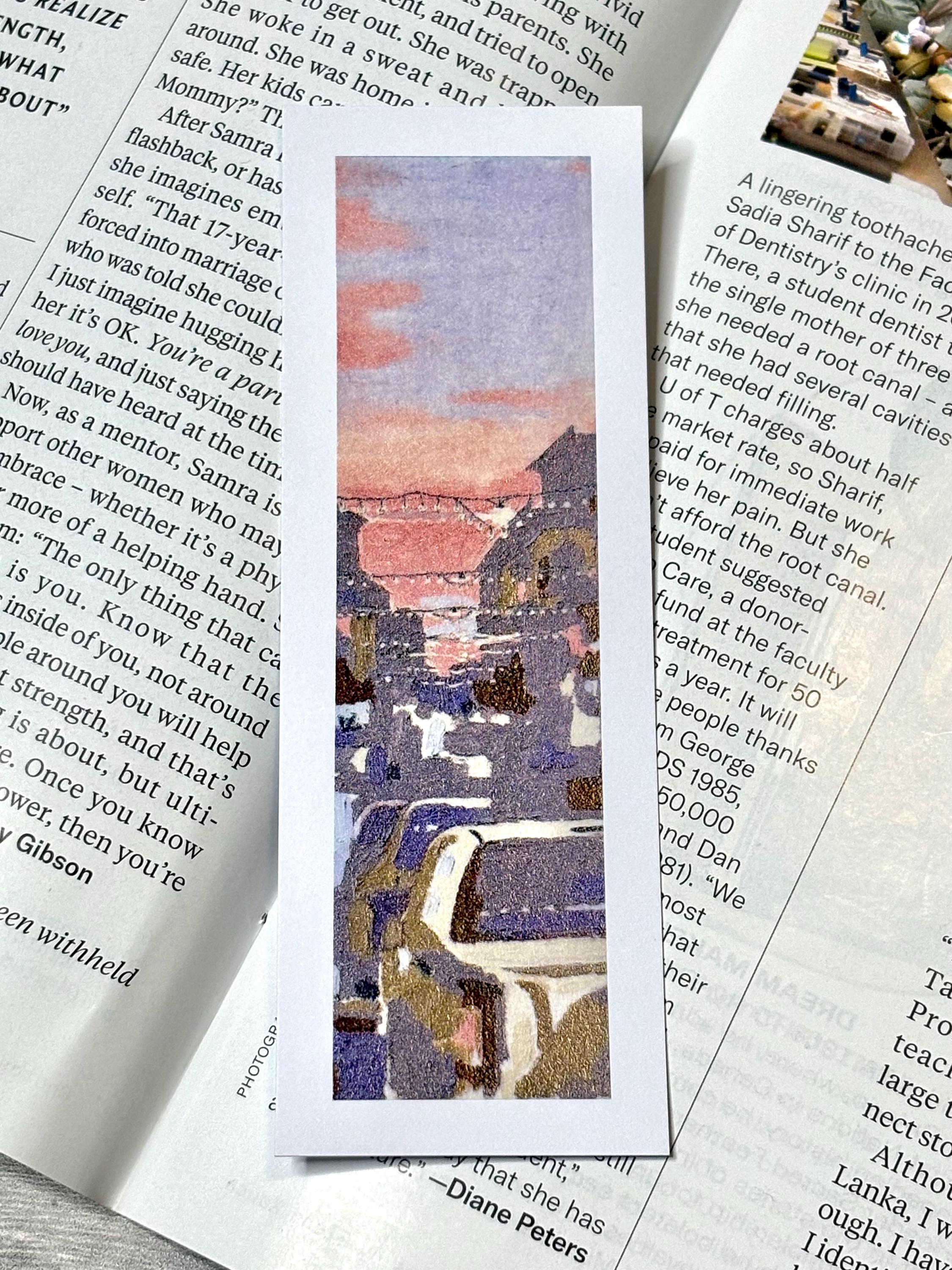Landscape Bookmark-handmade - Etsy