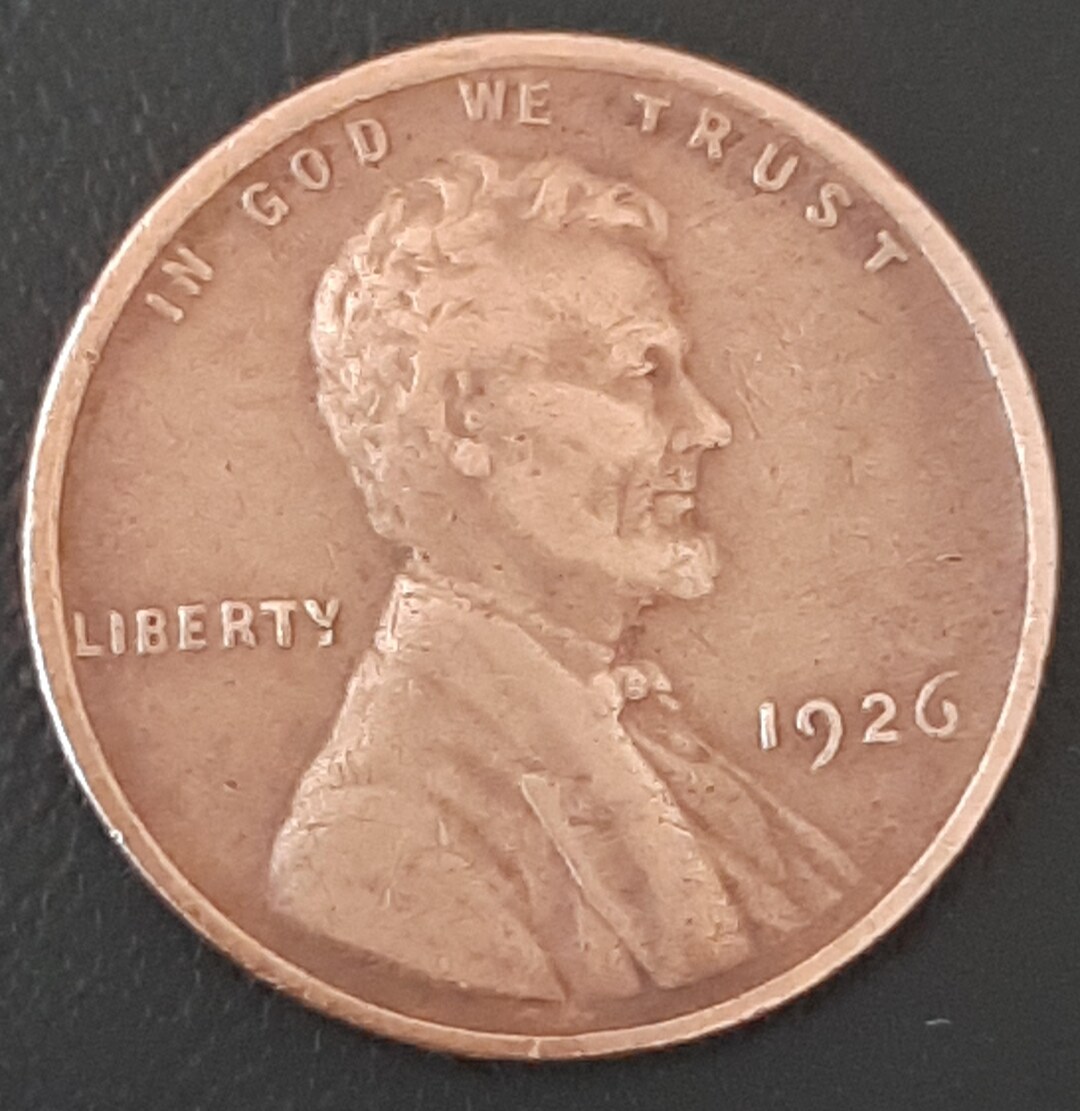 1 Penny Usa 1926 - Etsy