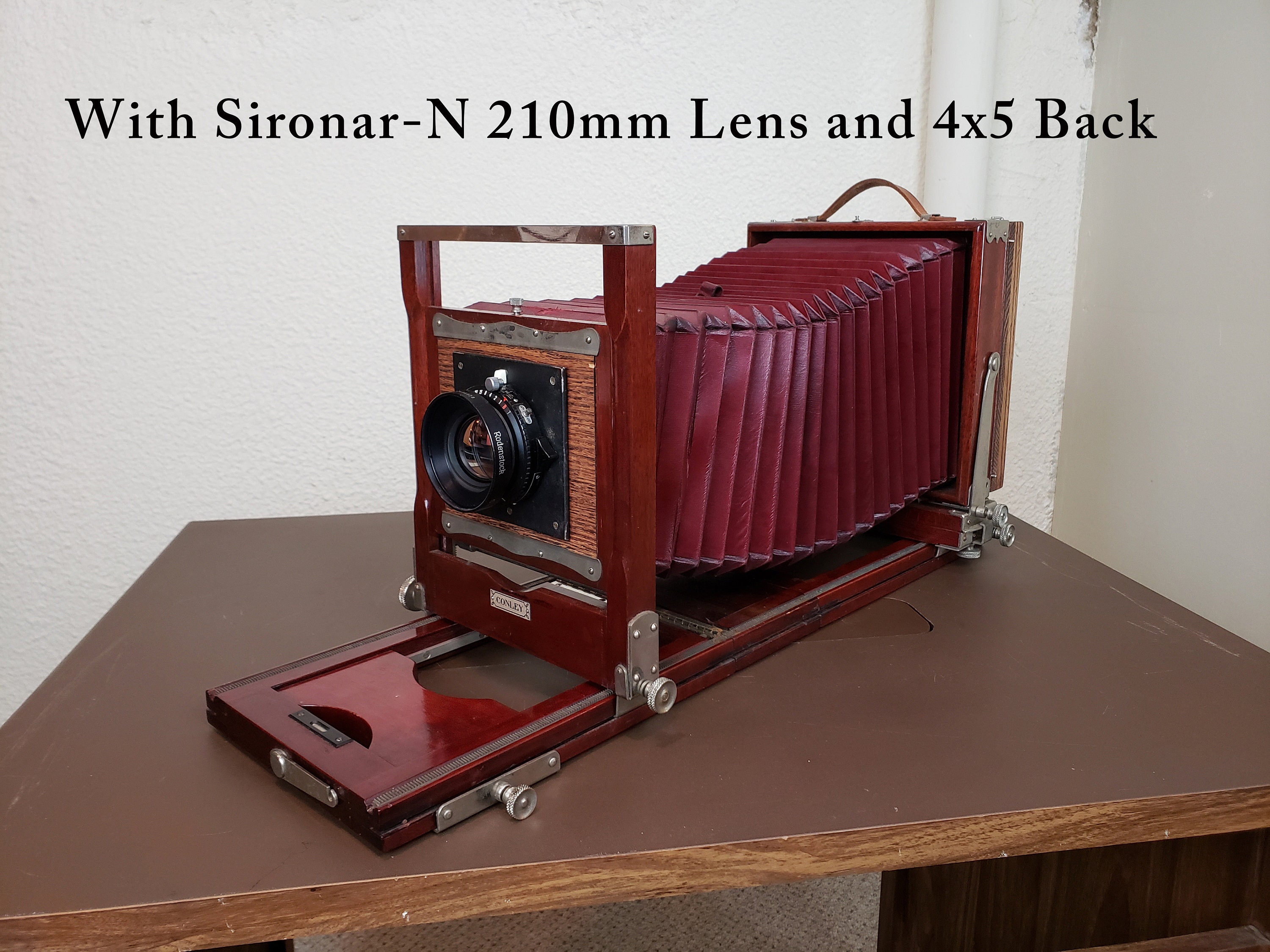 Antique Camera Conley View 5x7 (or 4x5) With Vintage Lenses and ...