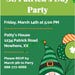 St. Patricks Day Invitation Templates Editable Canva St. Paddys Party ...