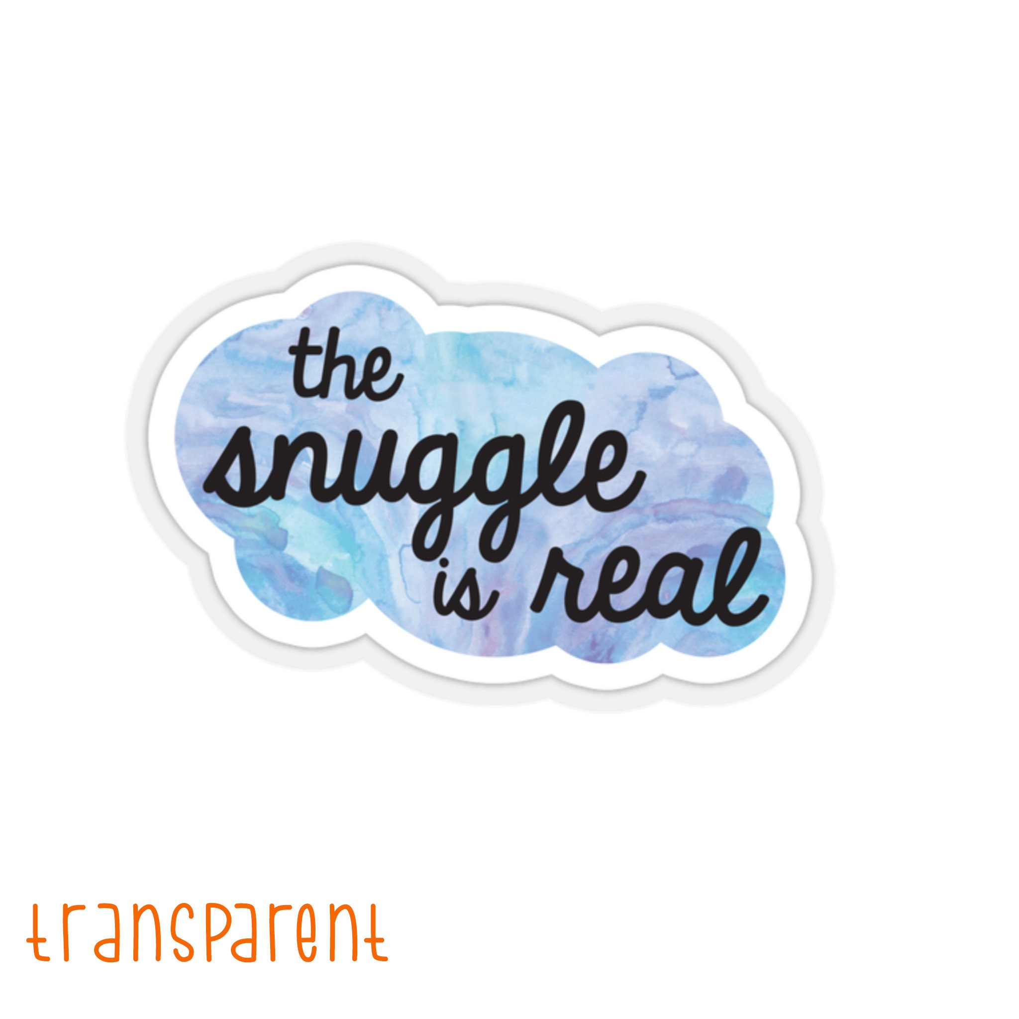 The Snuggle is Real Valentine Stickers We Should Probably - Etsy