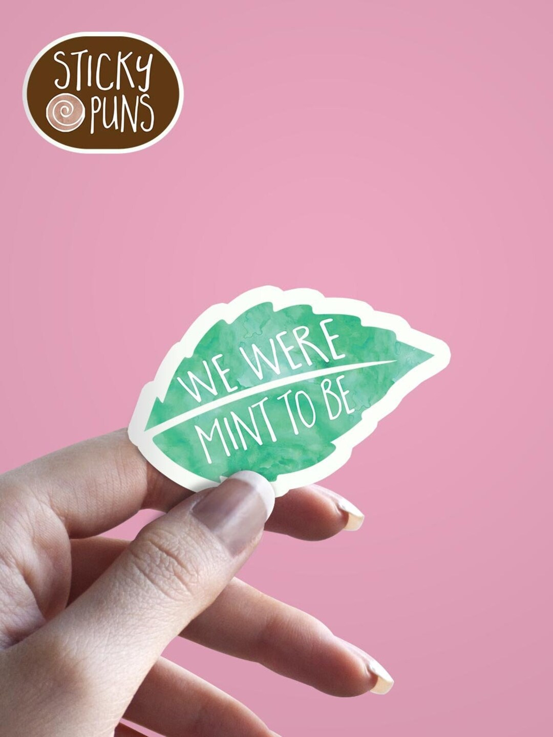 We Were MINT to Be Food Valentine. Valentine Stickers Funny, Cheeky ...
