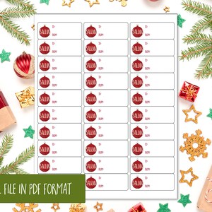 Ballin Christmas Gift Tags Printable Instant Download Print Your Gift ...