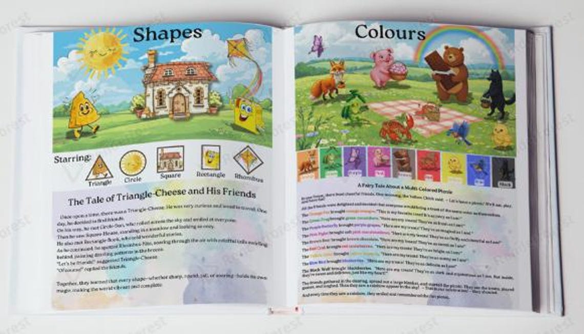 Learning Busy Book, Preschool Learning Activities: Teach Colors, Shapes ...