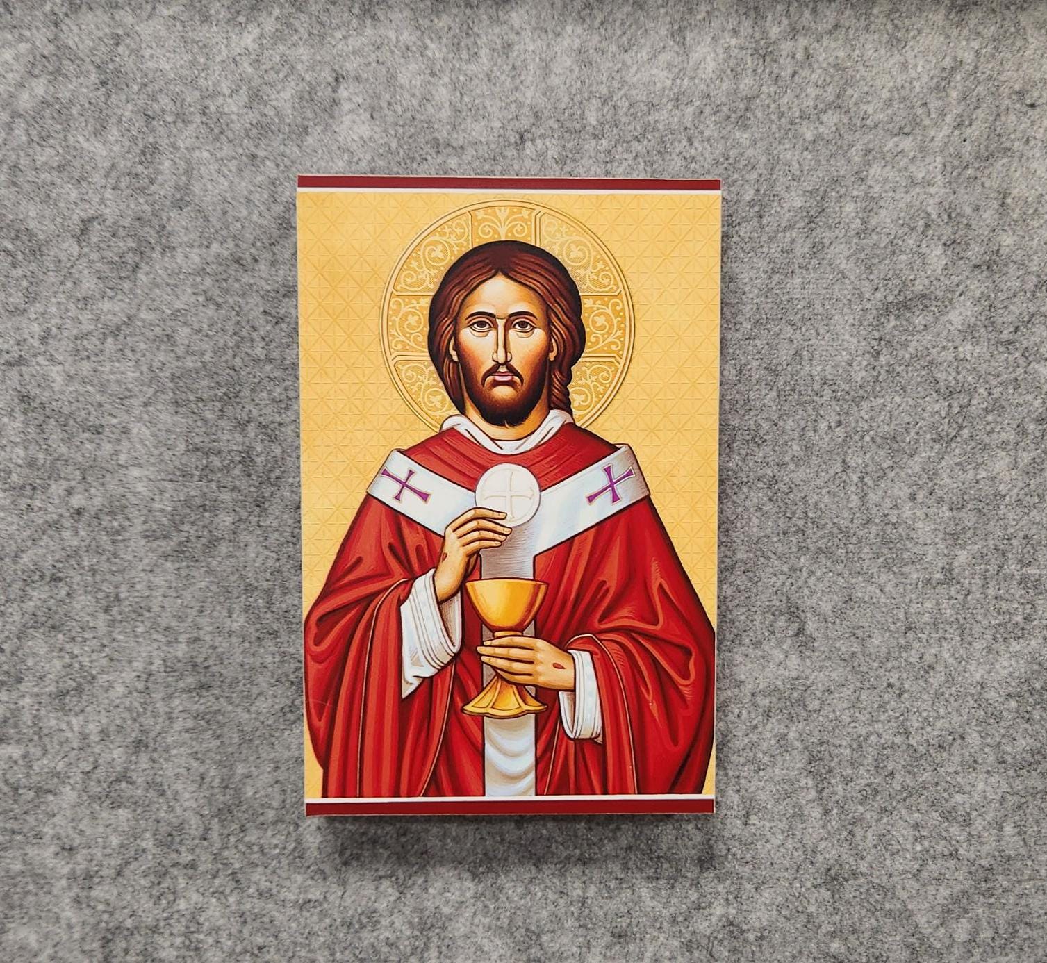 Jesus Christ as High Priest Icon. Photo, Print, Wall/desk Décor - Etsy