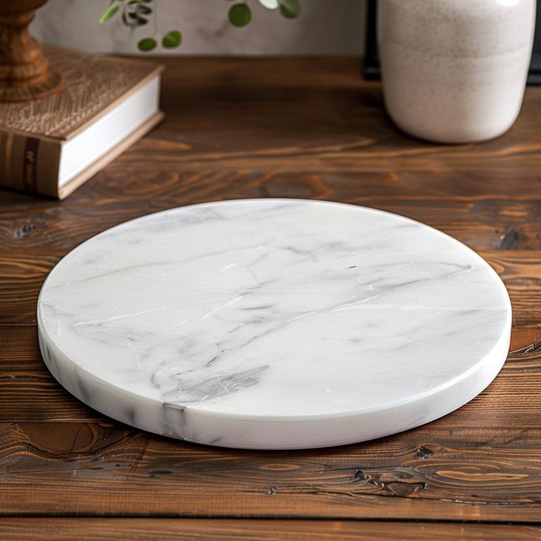 Marble Cutting Board, Carrara White Polished Natural Cutting Board ...